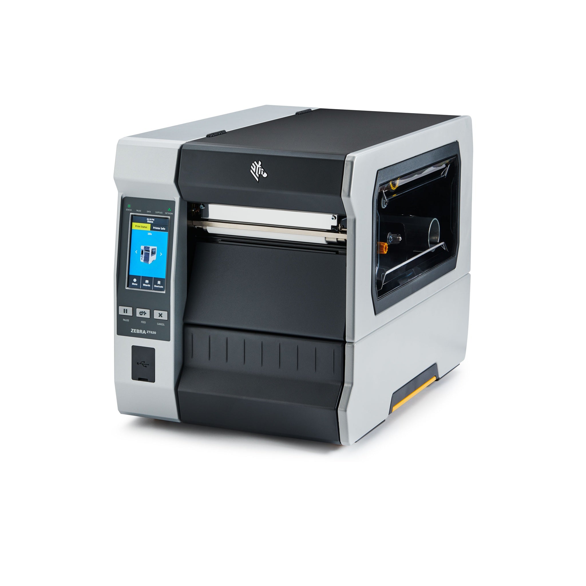 Zebra ZT620 RFID – bred industriskrivare med integrerad RFID-kodning